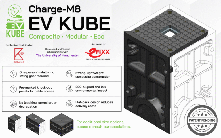 Traditional Concrete vs Modular EV Charger Foundations - Charge-M8
